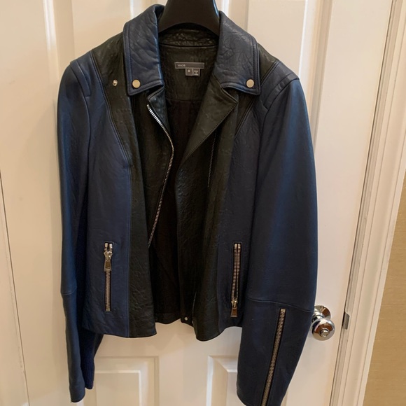 Vince | Jackets & Coats | Vince Leather Jacket | Poshmark